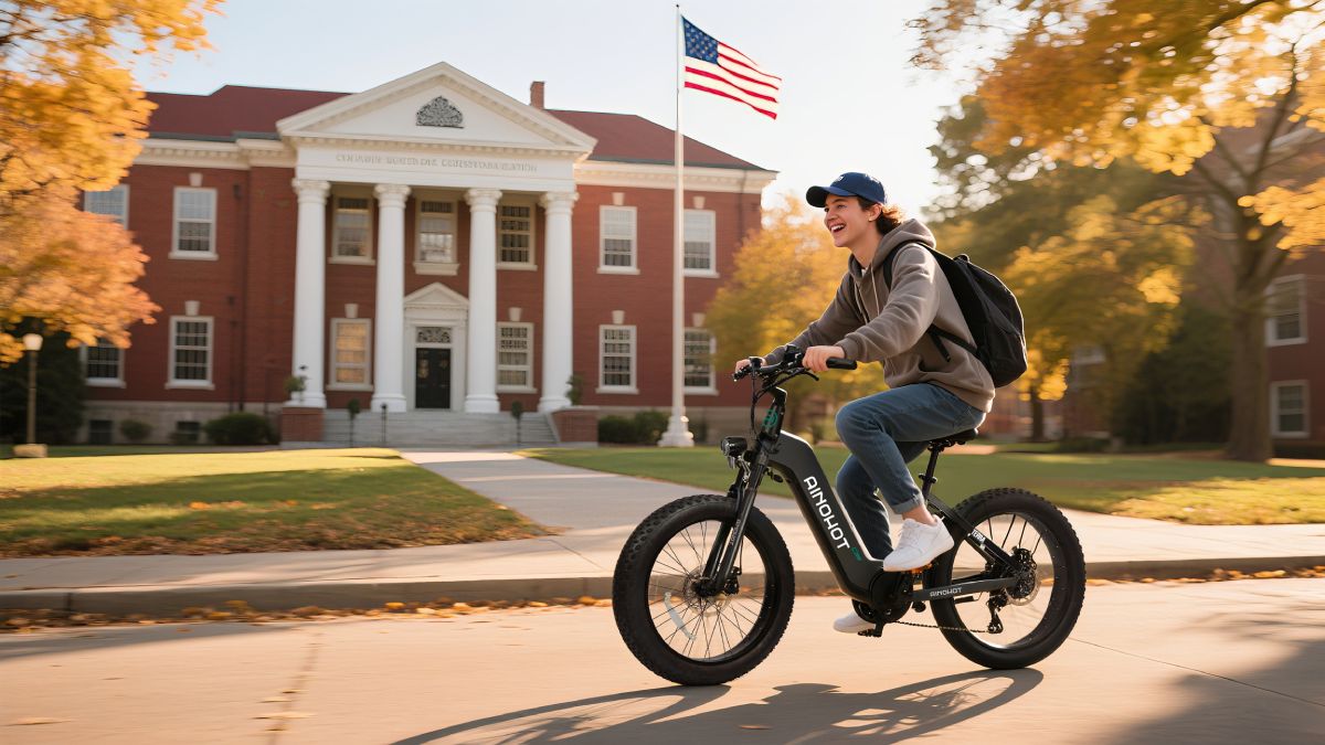 Why eBikes Are the Smartest Choice for Students This Semester – Ainohot